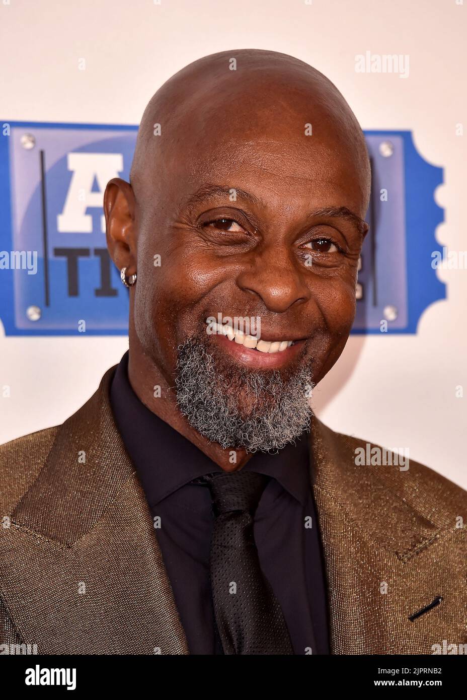 Jerry Rice walking the red carpet at the Harold and Carole Pump ...