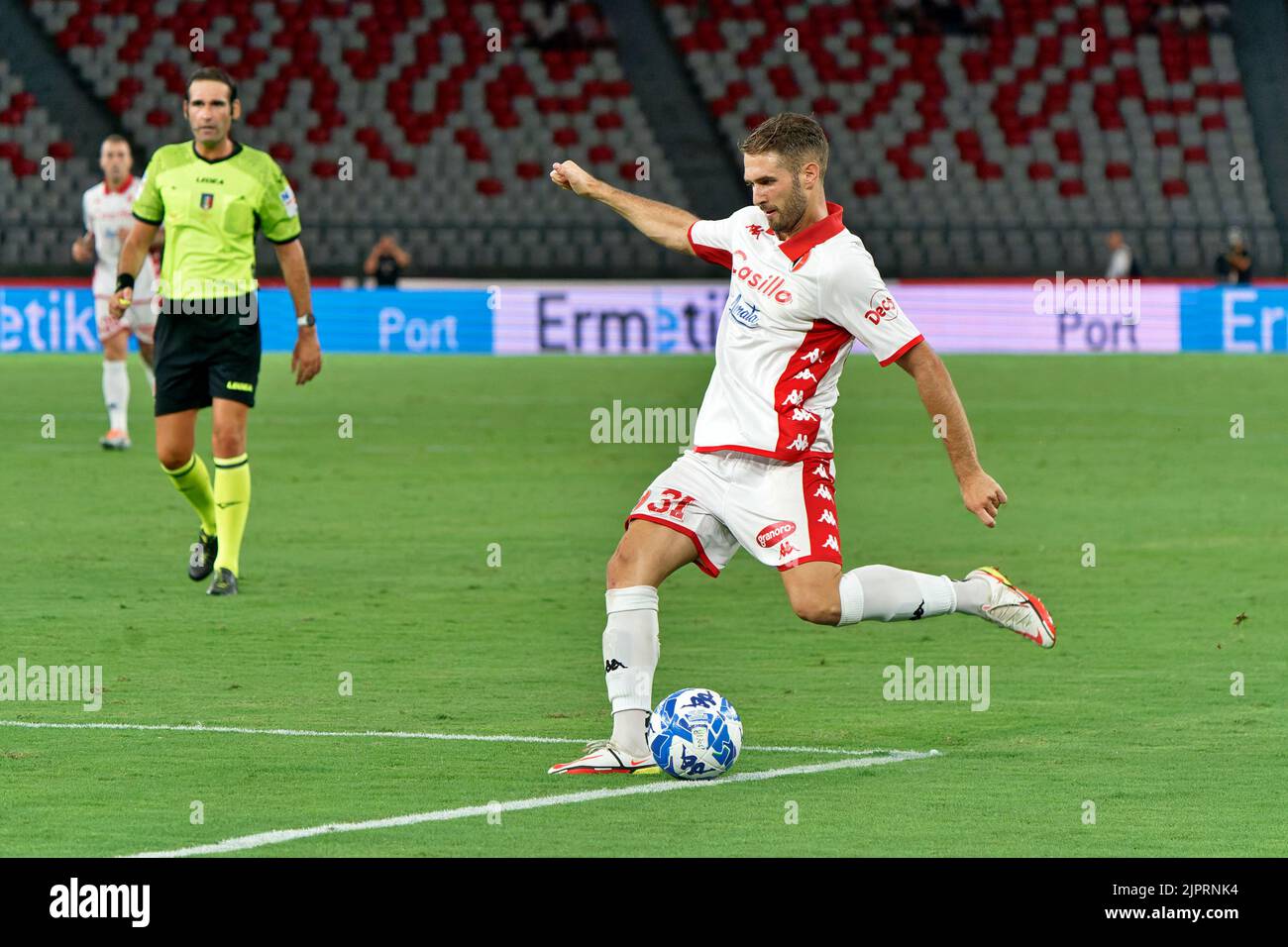 San Nicola stadium, Bari, Italy, August 19, 2022, Giacomo Ricci (SSC ...