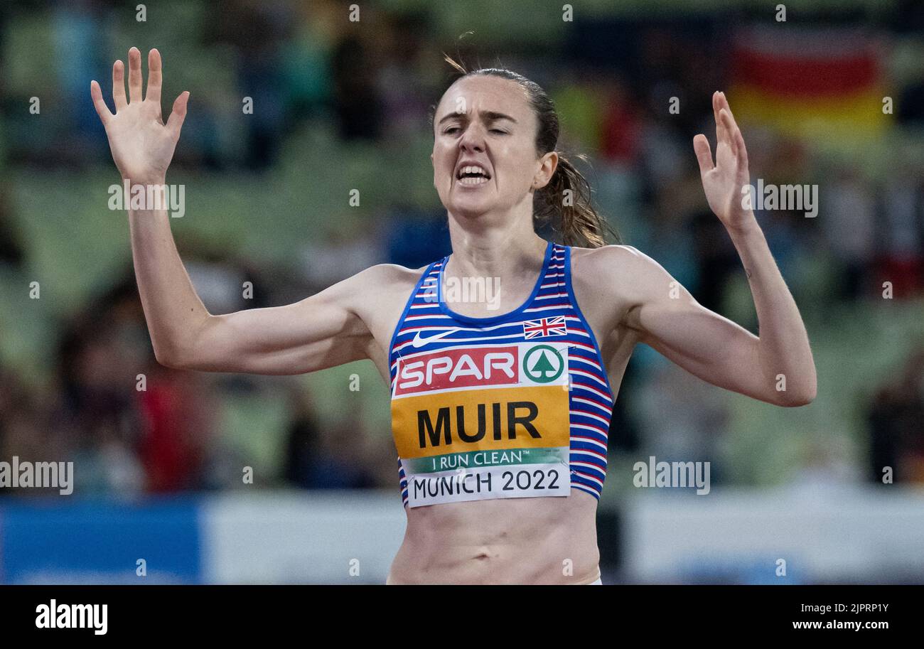 19 August 2022, Bavaria, MŸnchen: Athletics: European Championships ...