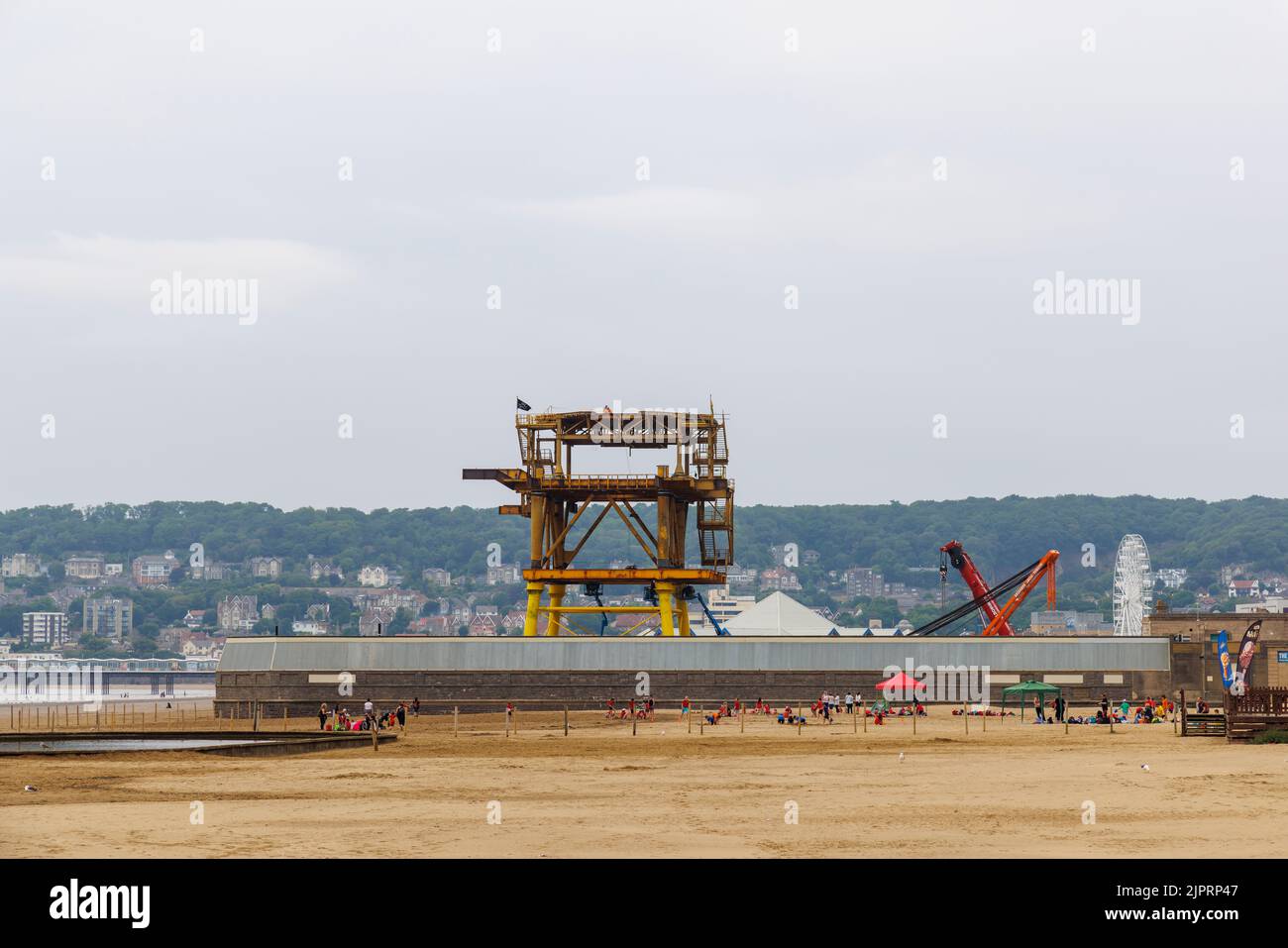 The top section lifted into position Stock Photo - Alamy