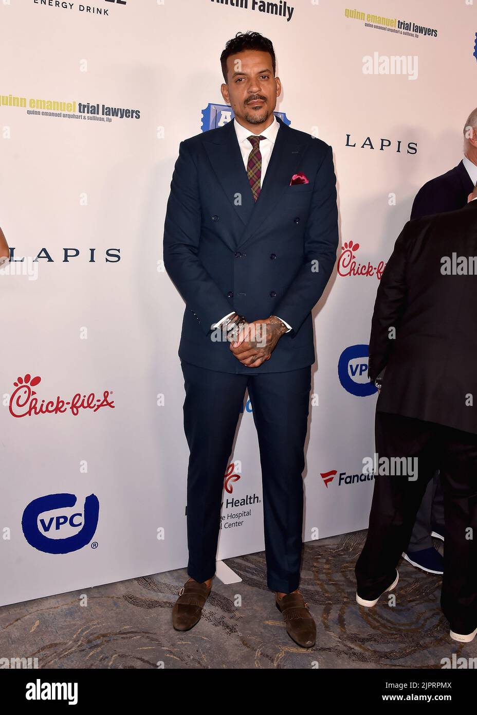 Beverly Hills, USA. 19th Aug, 2022. Matt Barnes walking the red carpet ...