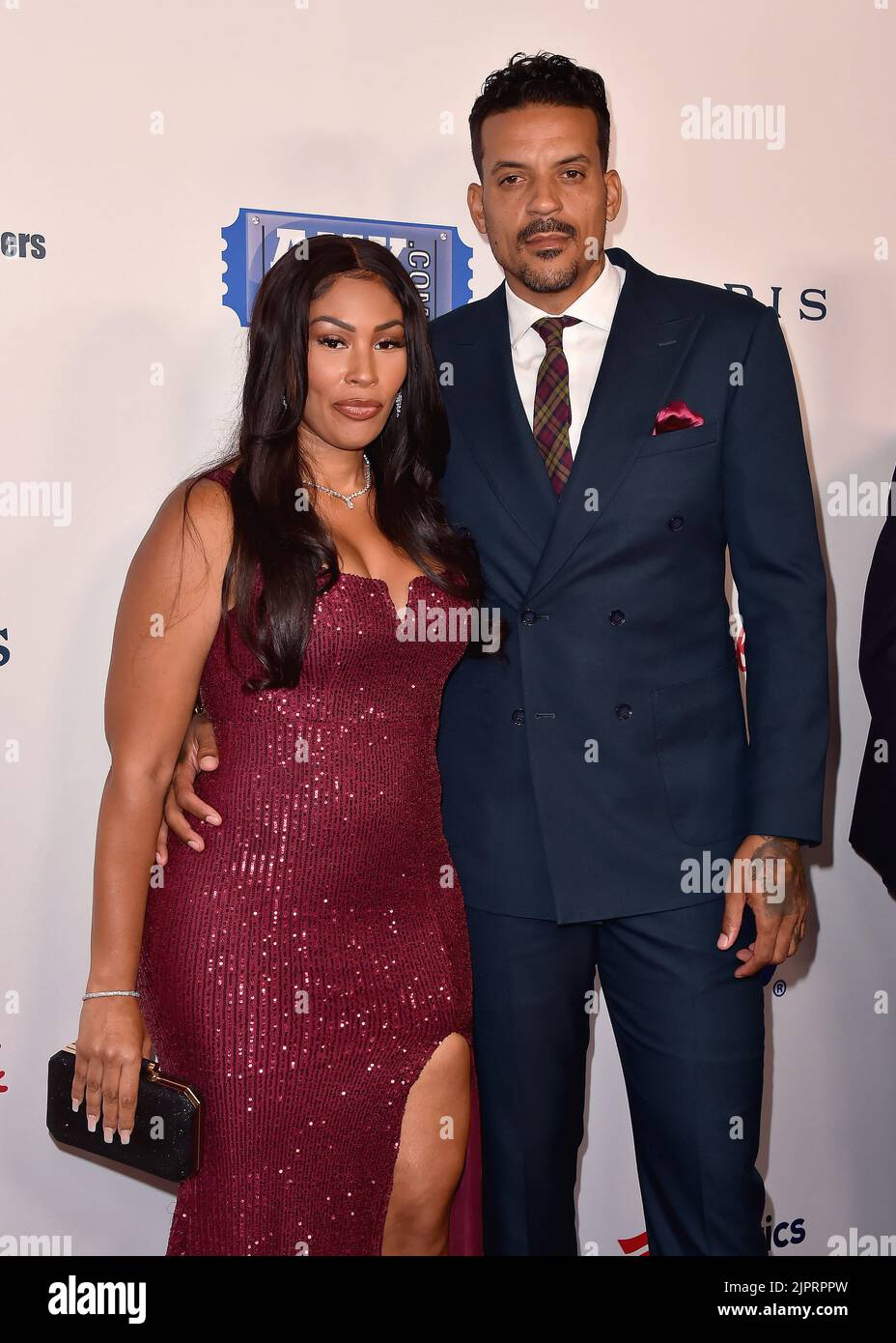 Beverly Hills, USA. 19th Aug, 2022. Matt Barnes walking the red carpet ...