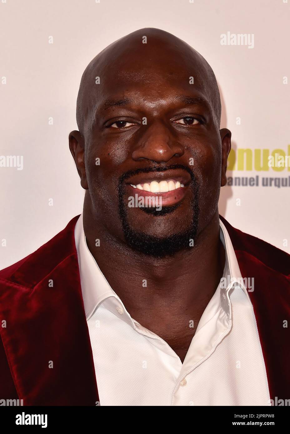 Thaddeus Bullard walking the red carpet at the Harold and Carole Pump ...