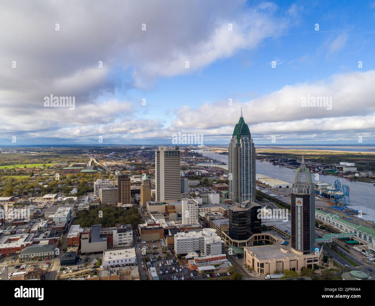 Downtown Mobile, Alabama Stock Photo - Alamy
