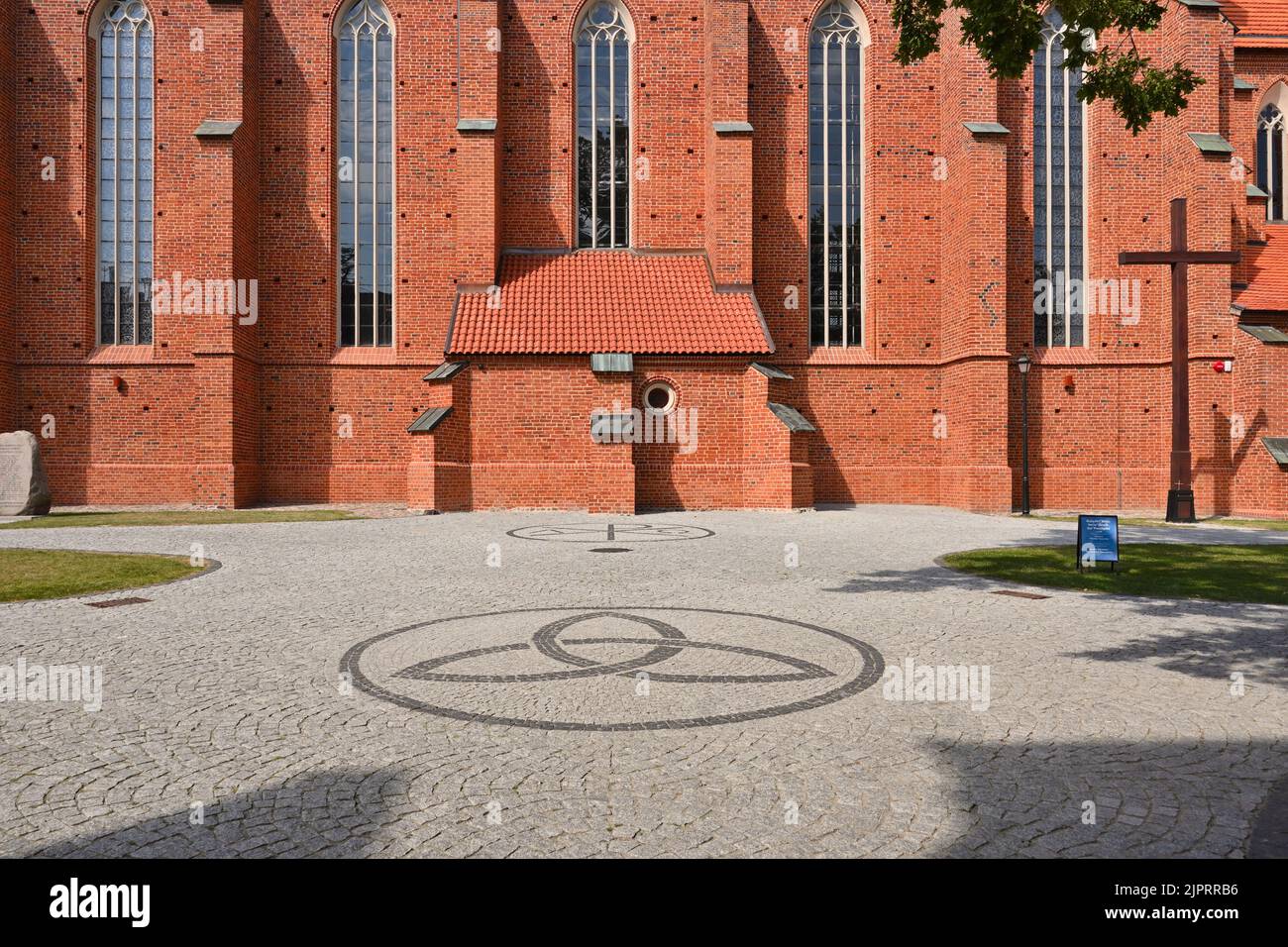 The Cathedral complex in Frombork, a historical monument museum of ...