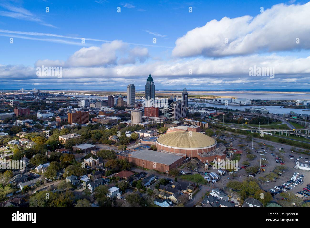 Downtown Mobile, Alabama Stock Photo - Alamy