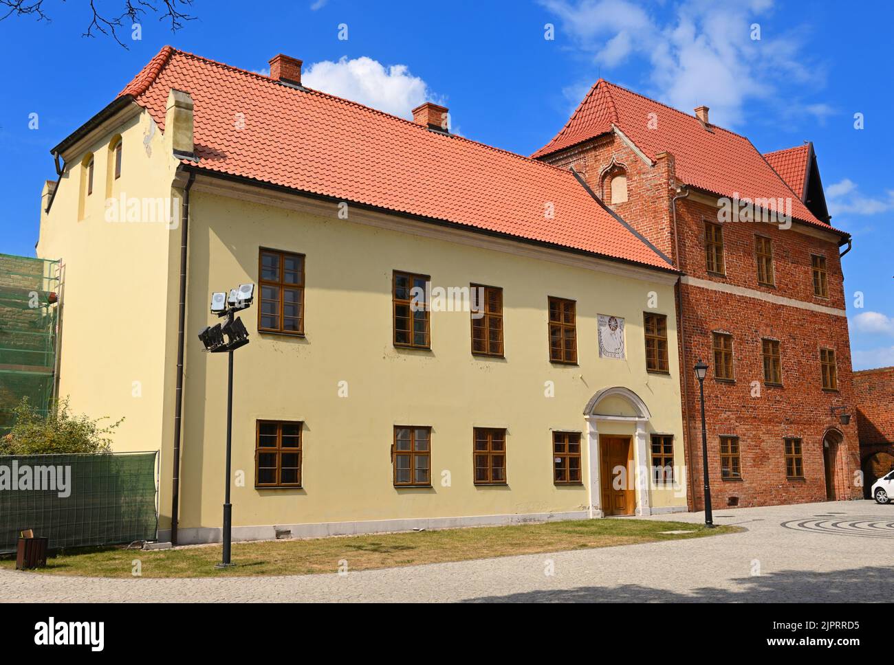 The Cathedral complex in Frombork, a historical monument museum of ...