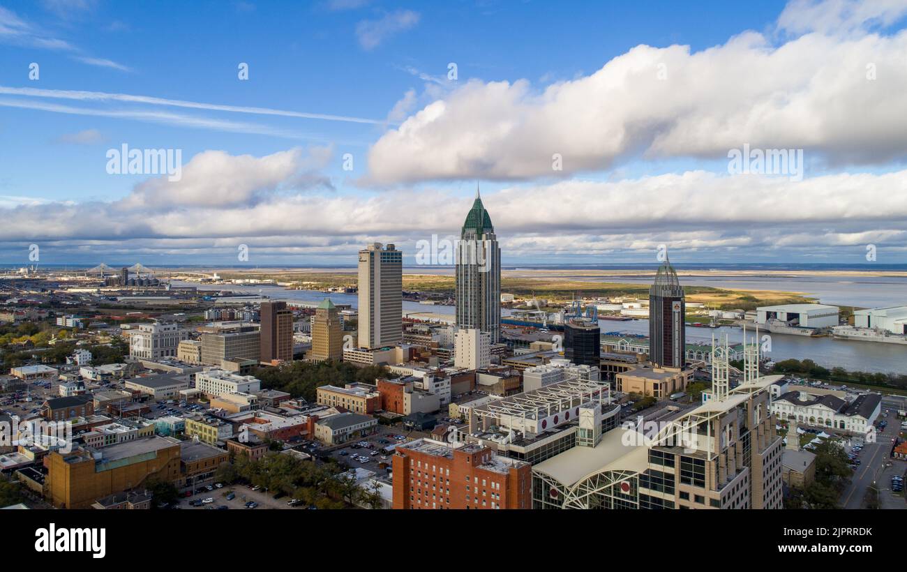 Downtown Mobile, Alabama Stock Photo - Alamy