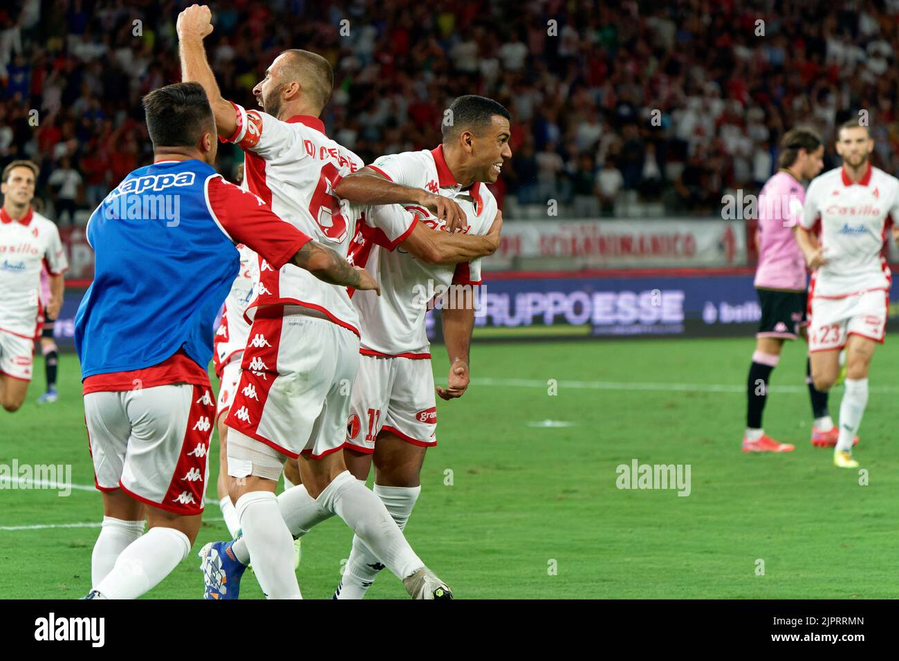 San Nicola stadium, Bari, Italy, August 19, 2022, Waild Cheddira (SSC ...