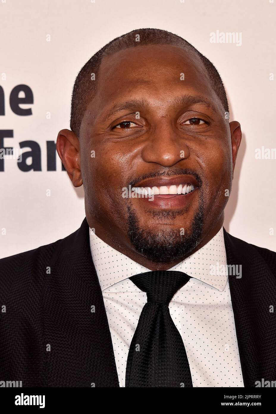 Ray Lewis walking the red carpet at the Harold and Carole Pump ...