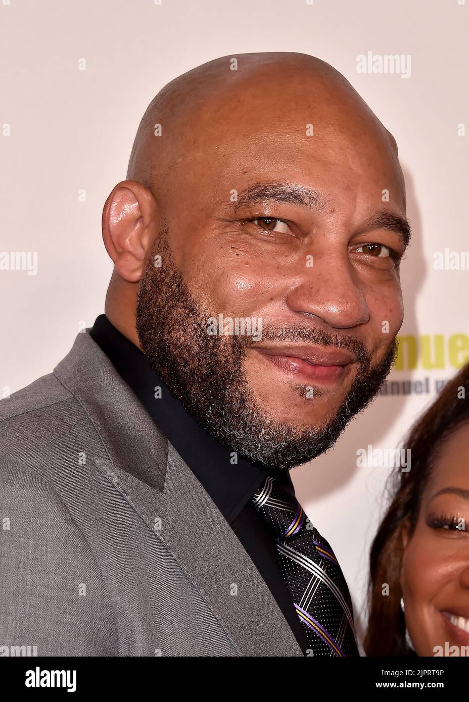 Darvin Ham walking the red carpet at the Harold and Carole Pump ...