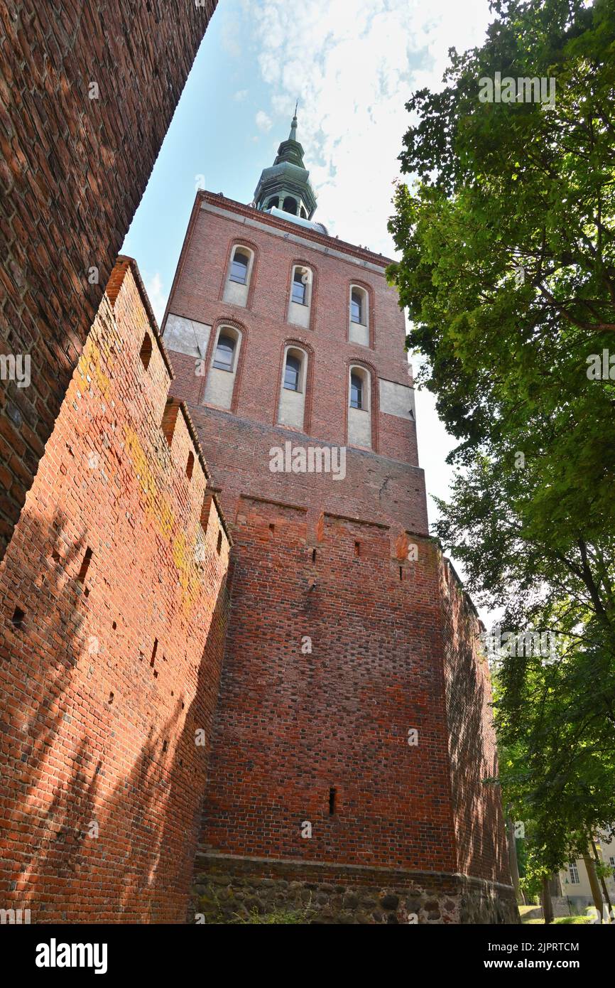 The Cathedral complex in Frombork, a historical monument museum of ...