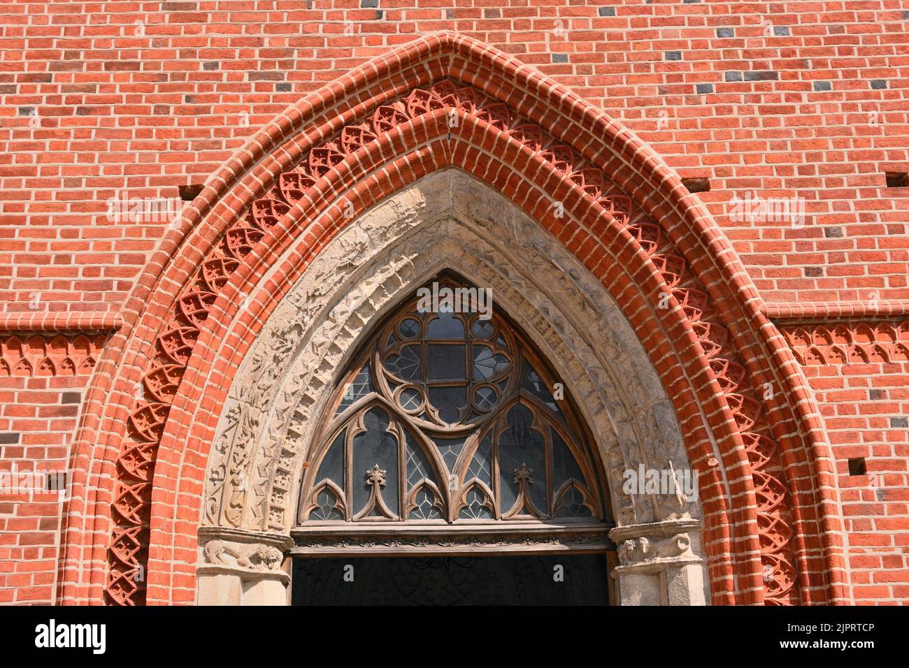 The Cathedral complex in Frombork, a historical monument museum of ...