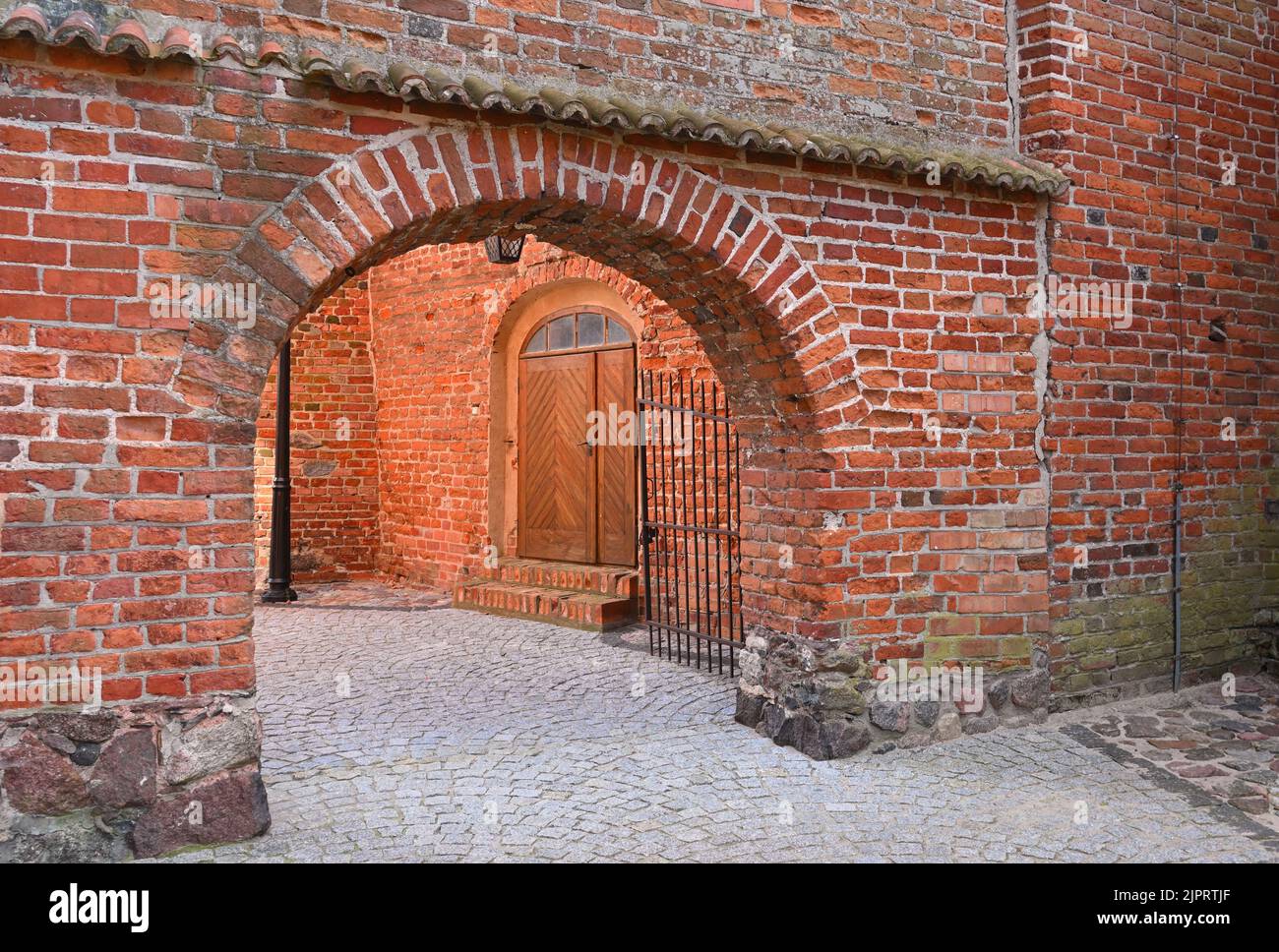 The Cathedral complex in Frombork, a historical monument museum of ...