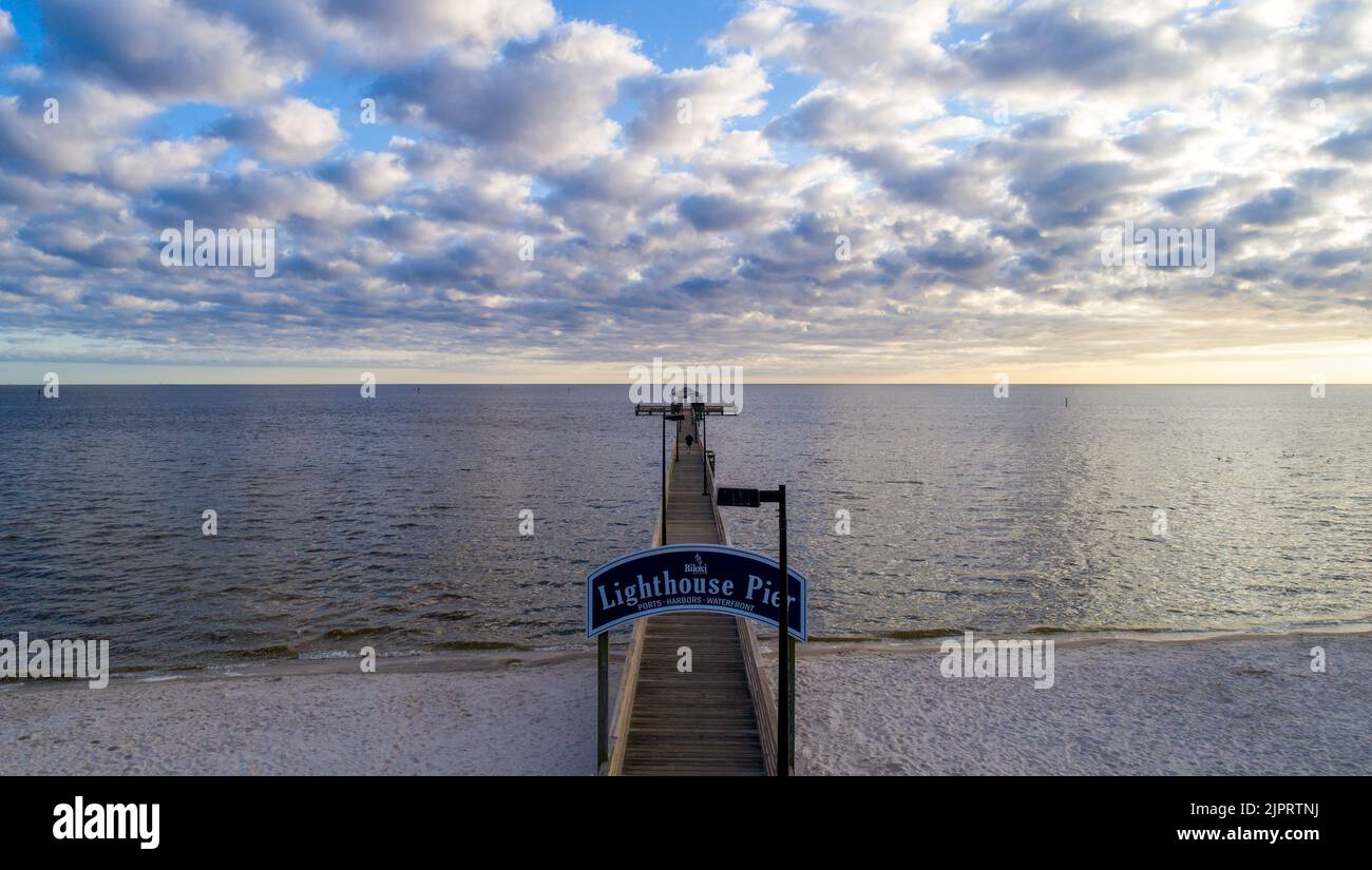 The Biloxi, Mississippi waterfront Stock Photo - Alamy