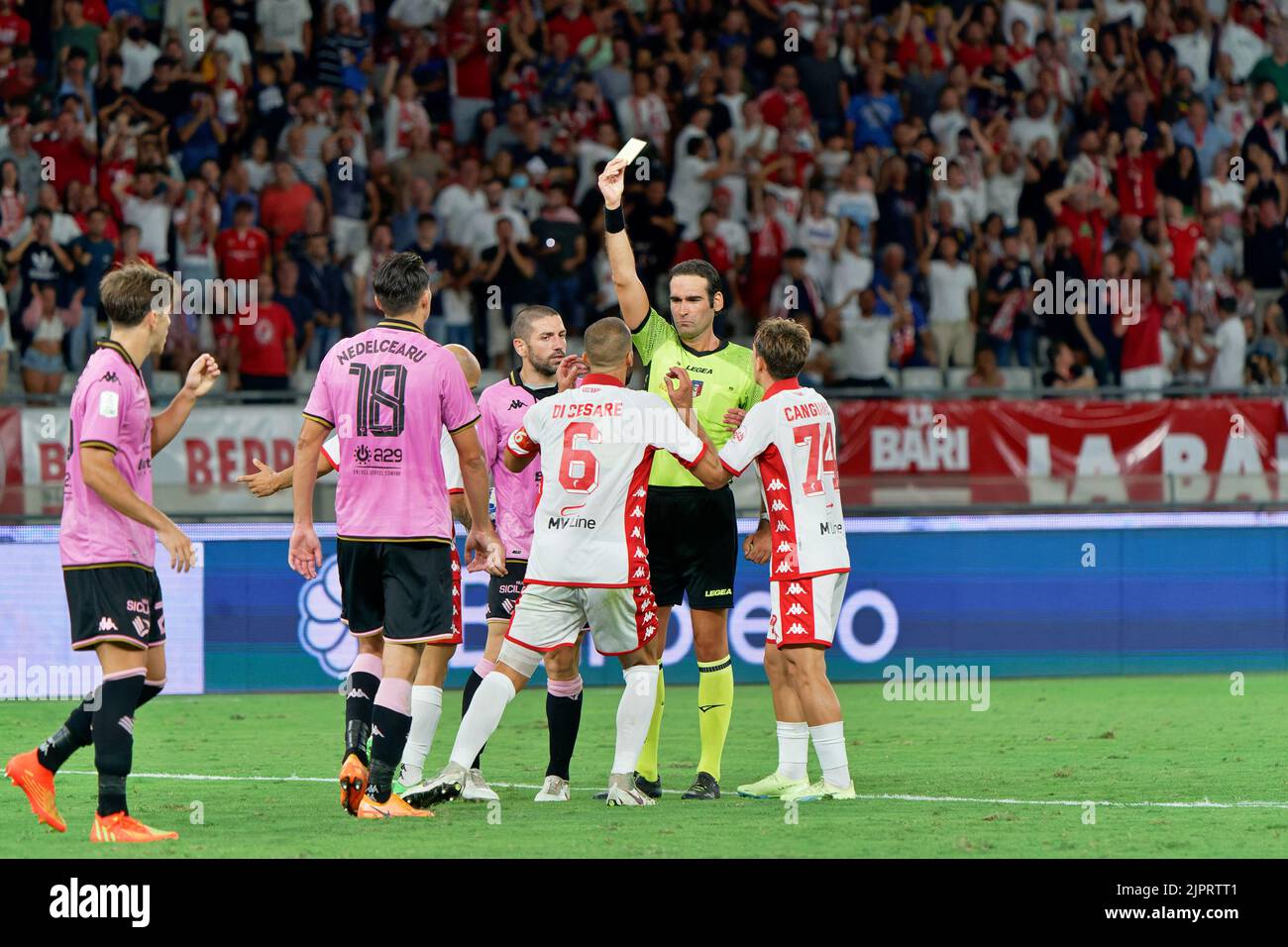 San Nicola stadium, Bari, Italy, August 19, 2022, Valerio Di Cesare ...