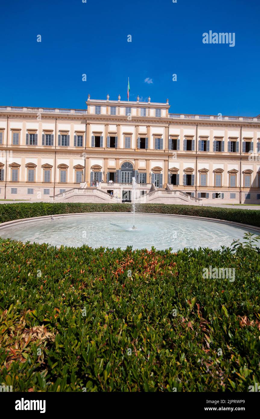 Italy, Lombardy, Monza, Villa Reale, Royal Palace by Giuseppe ...