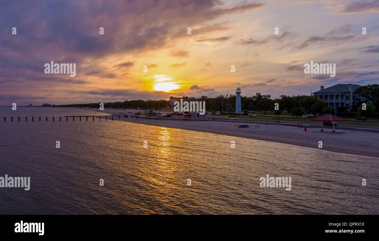 Mississippi coast aerial hi-res stock photography and images - Alamy