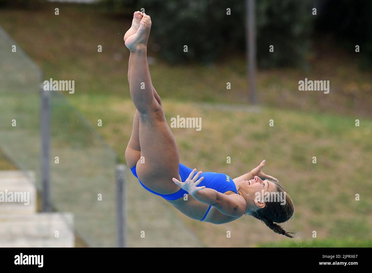 Emilia Garip Nilsson during European Swimming Championships Rome 2022 ...