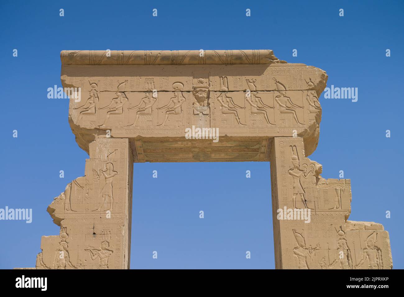 Tempel von hathor dandara hi-res stock photography and images - Alamy