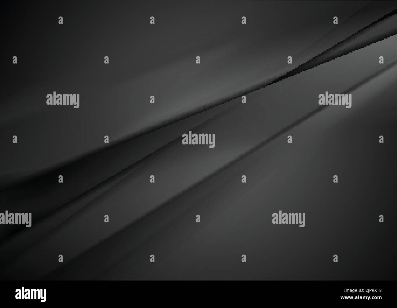 Black smooth stripes abstract minimal background. Dark modern vector ...