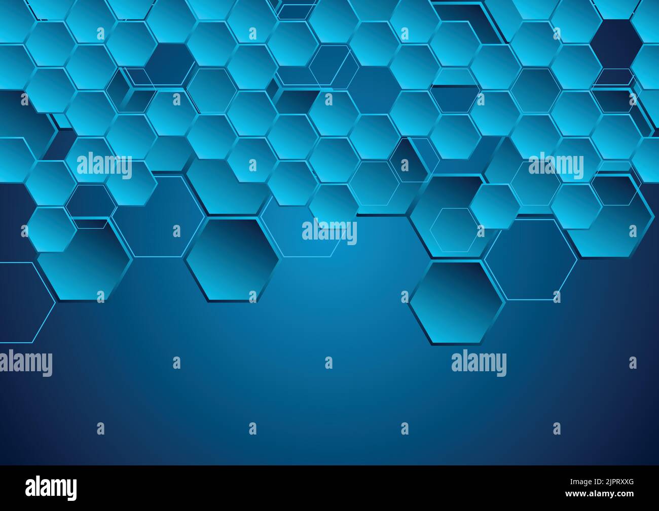 Dark blue hi-tech geometric abstract background. Vector futuristic ...