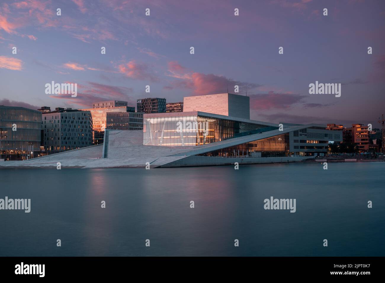 Oslo in the sunset hi-res stock photography and images - Alamy