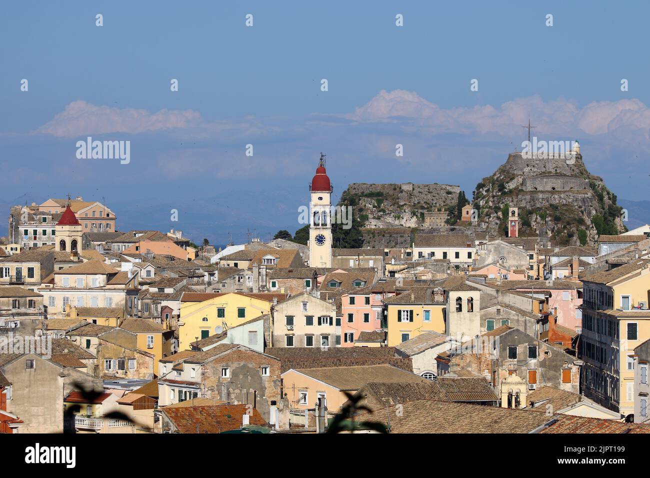 Buildings in corfu hi-res stock photography and images - Alamy
