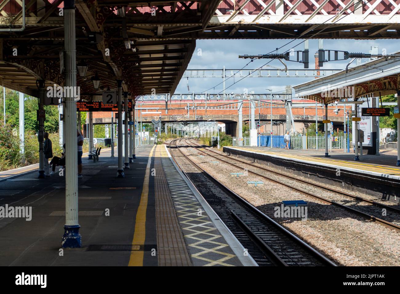 Slough Berkshire Uk 20th August 2022 A Quiet Day At Slough Railway