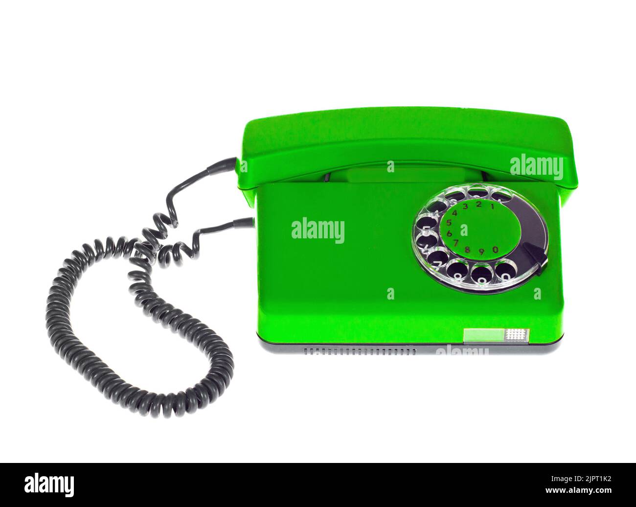 Old push button phone Cut Out Stock Images & Pictures - Alamy
