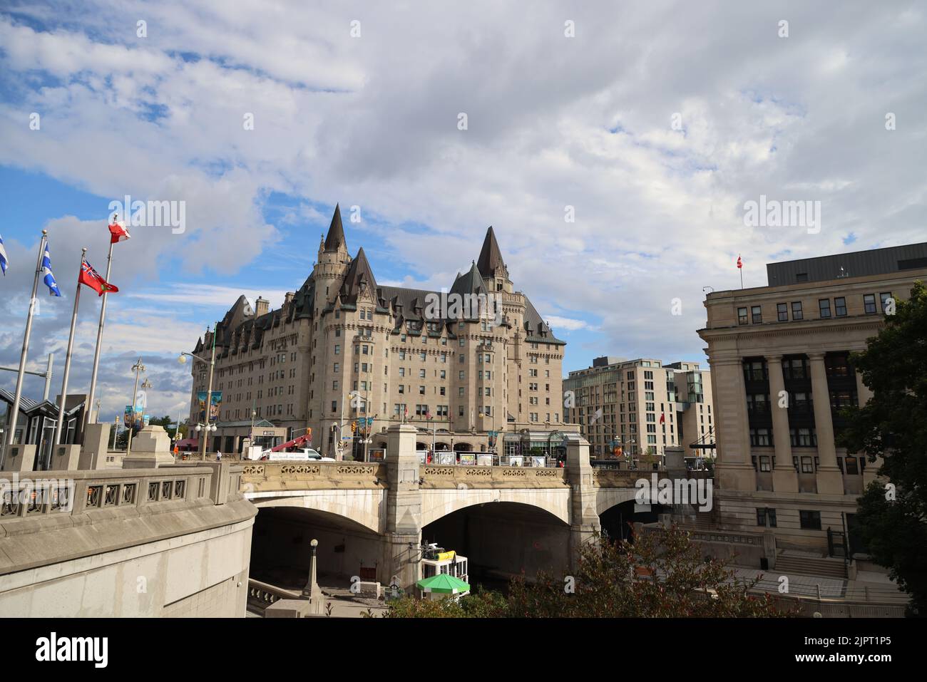 The building of the Fairmont Chateau Laurier, Ottawa Stock Photo - Alamy