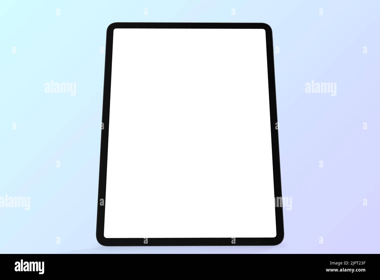 Tablets. Realistic tablet mockup with blank screen. Background with ...