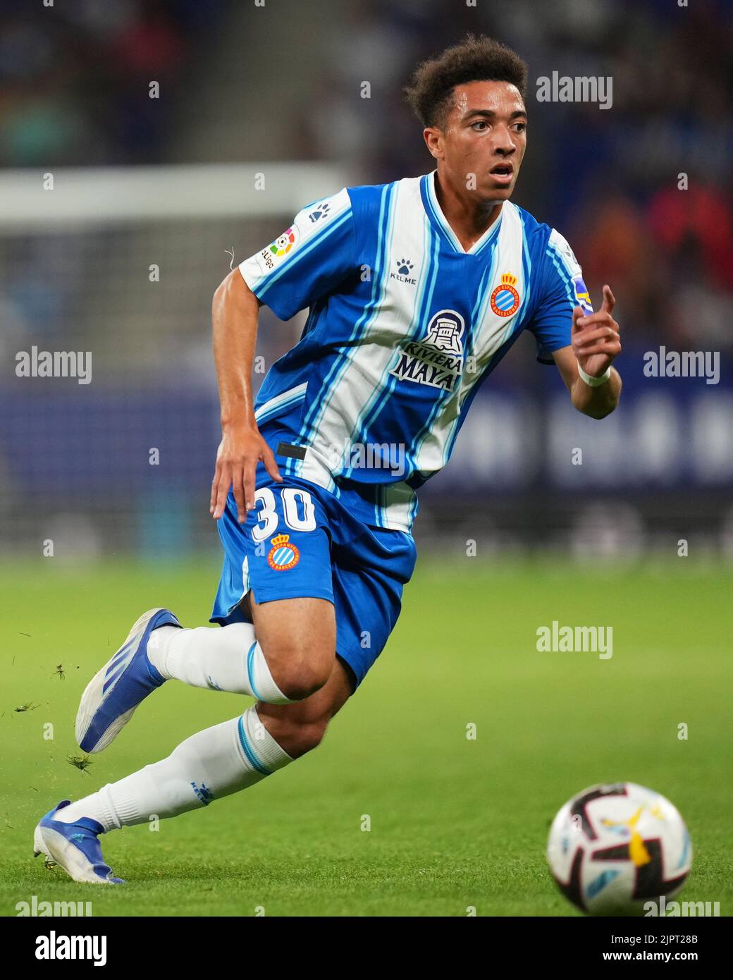 Luka Koleosho of RCD Espanyol during the La Liga match between RCD ...