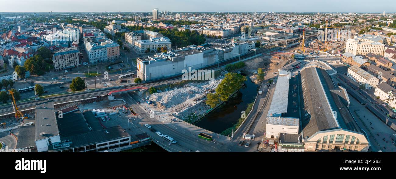 Building Rail Baltica project in Riga, Latvia Stock Photo - Alamy