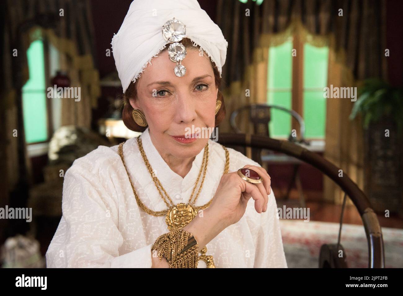 LILY TOMLIN in WEB THERAPY (2011), directed by DON ROOS and DAN BUCATINSKY. Credit: SHOWTIME ...