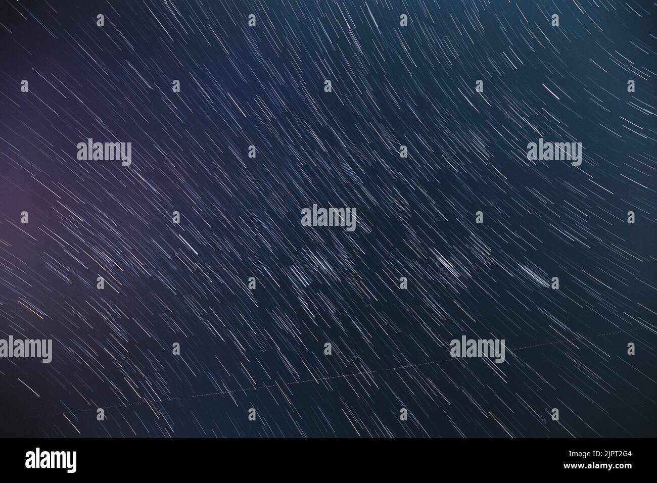 Bewitching Illusion Of Star Trails. 5k . Spin Of Unusual Amazing Stars ...