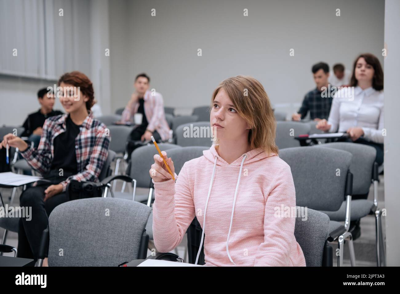 College test classroom large hi-res stock photography and images - Alamy