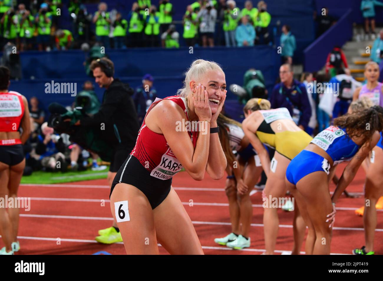 Karstoft Ida of Denmark in action during Final of European Champhionsh ...
