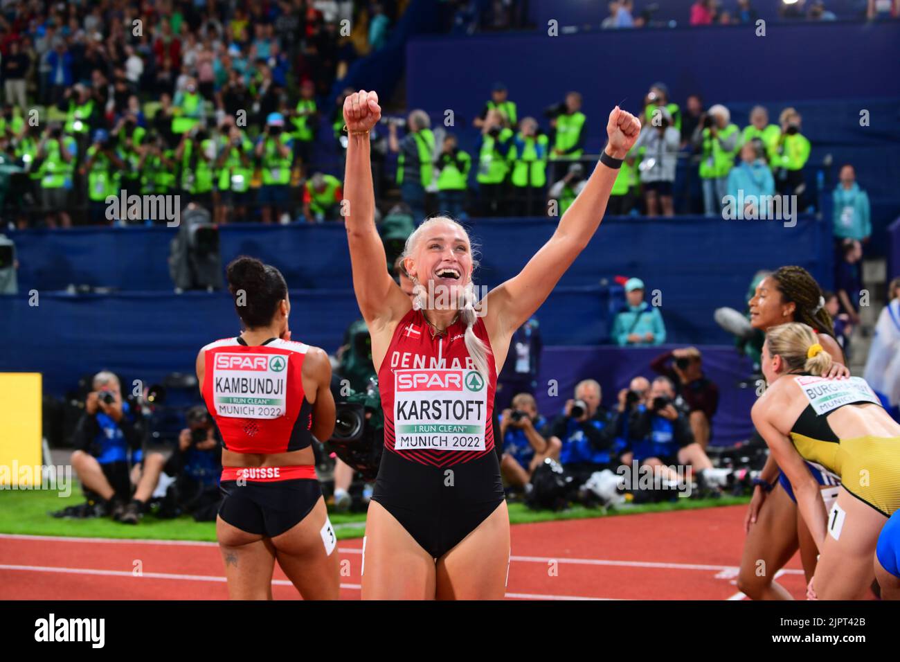 Karstoft Ida of Denmark in action during Final of European Champhionsh ...