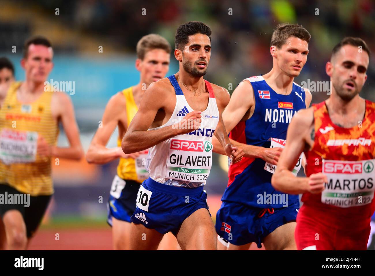 Gilbert Louis of France in action during Final of European Champhionsh ...