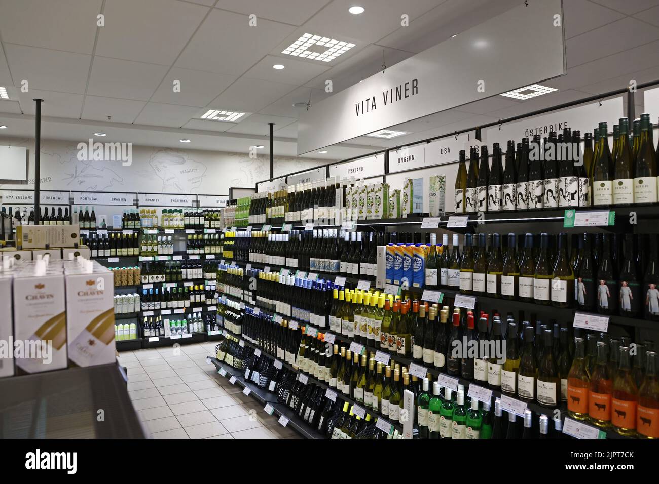 Systembolaget liquor store in the city of Gotheburg, Sweden Stock Photo ...