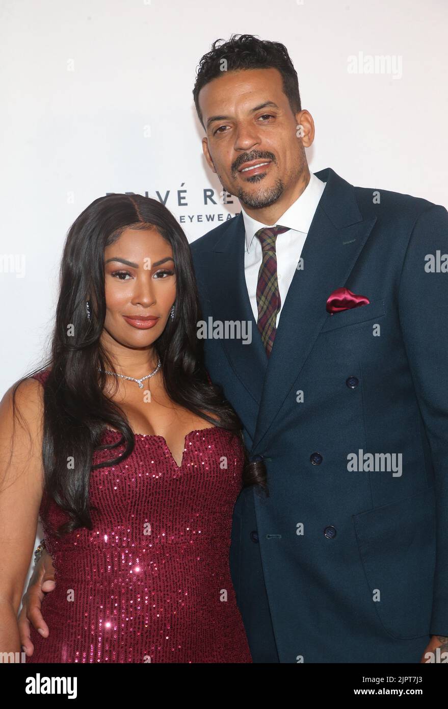 Beverly Hills, Ca. 19th Aug, 2022. Matt Barnes, Anansa Sims, at the ...