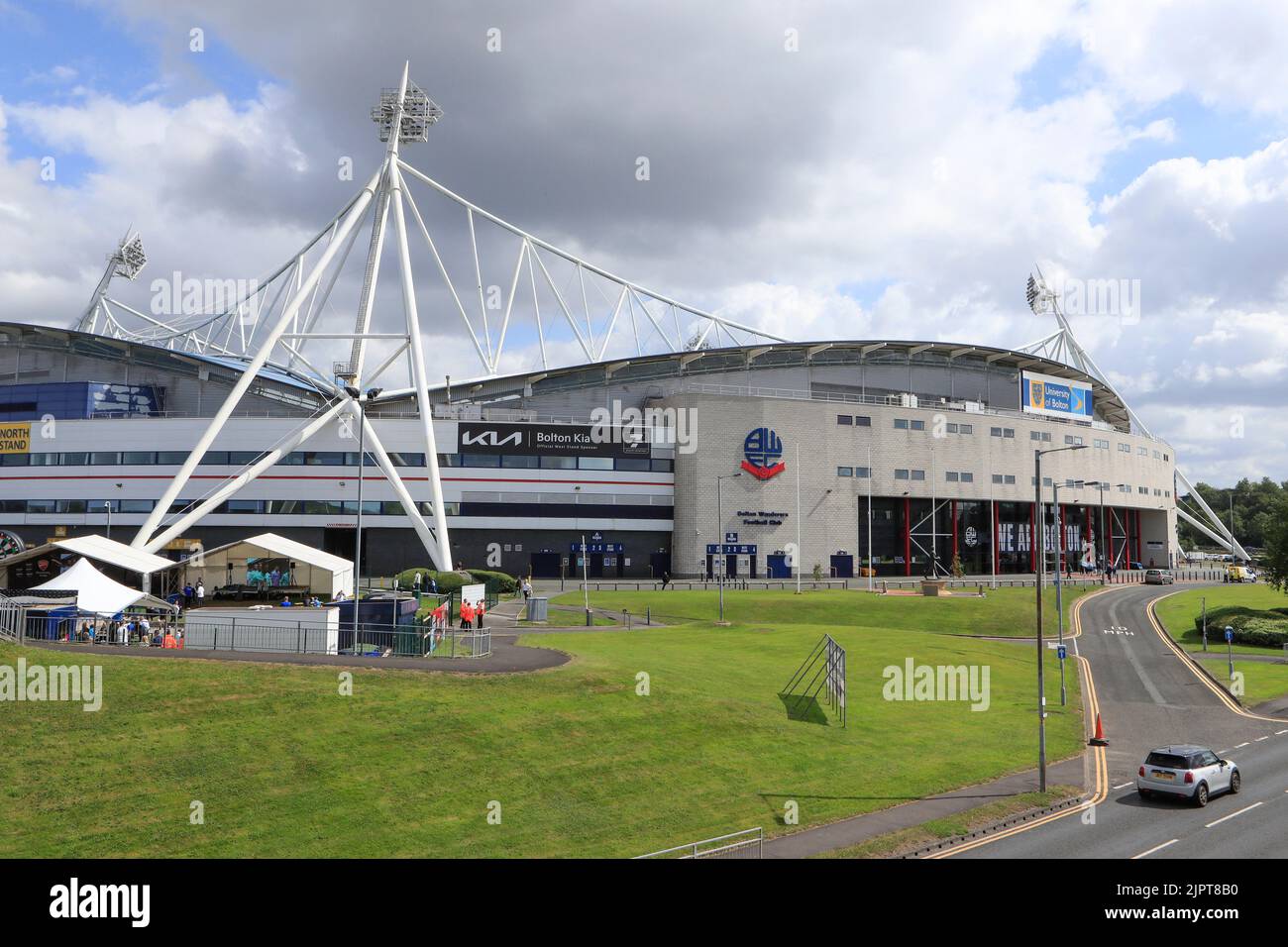 University of bolton stadium hi-res stock photography and images - Alamy
