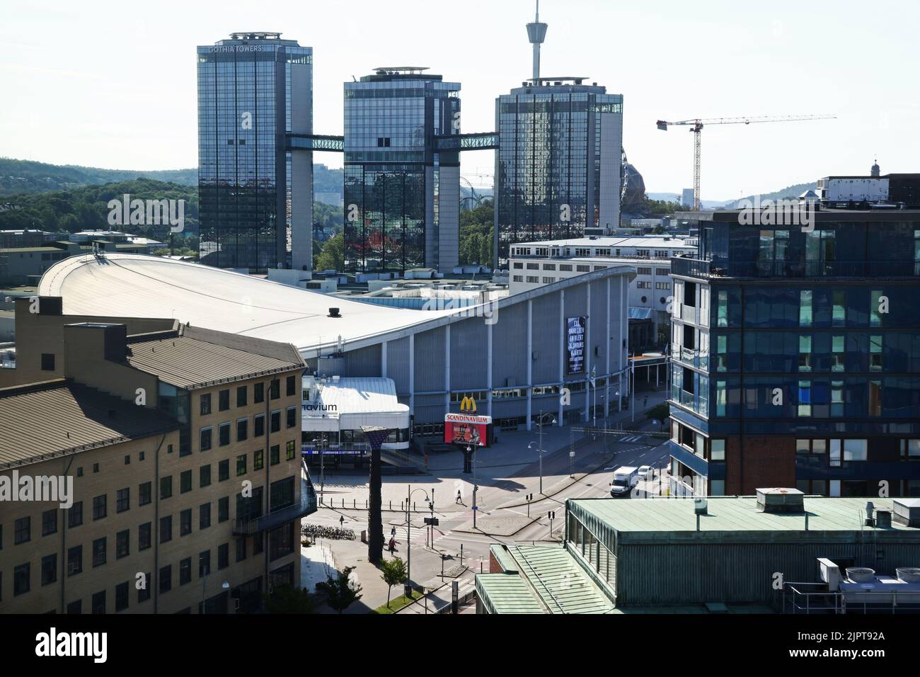 Scandinavium arena in the city of Gotheburg, Sweden Stock Photo - Alamy