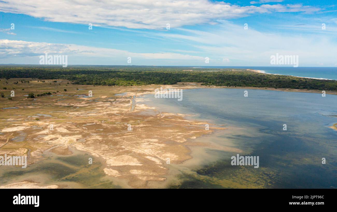 Tropical landscape rice fields sea hi-res stock photography and images ...