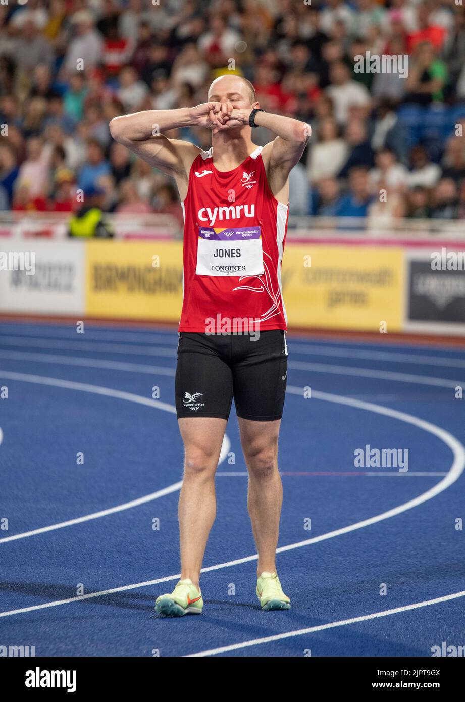 Rhys Jones of Wales competing in the men’s T37/38 100m final at the ...