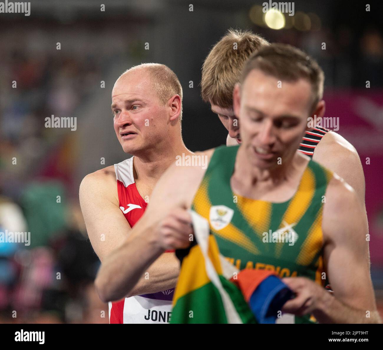 Rhys Jones of Wales competing in the men’s T37/38 100m final at the ...