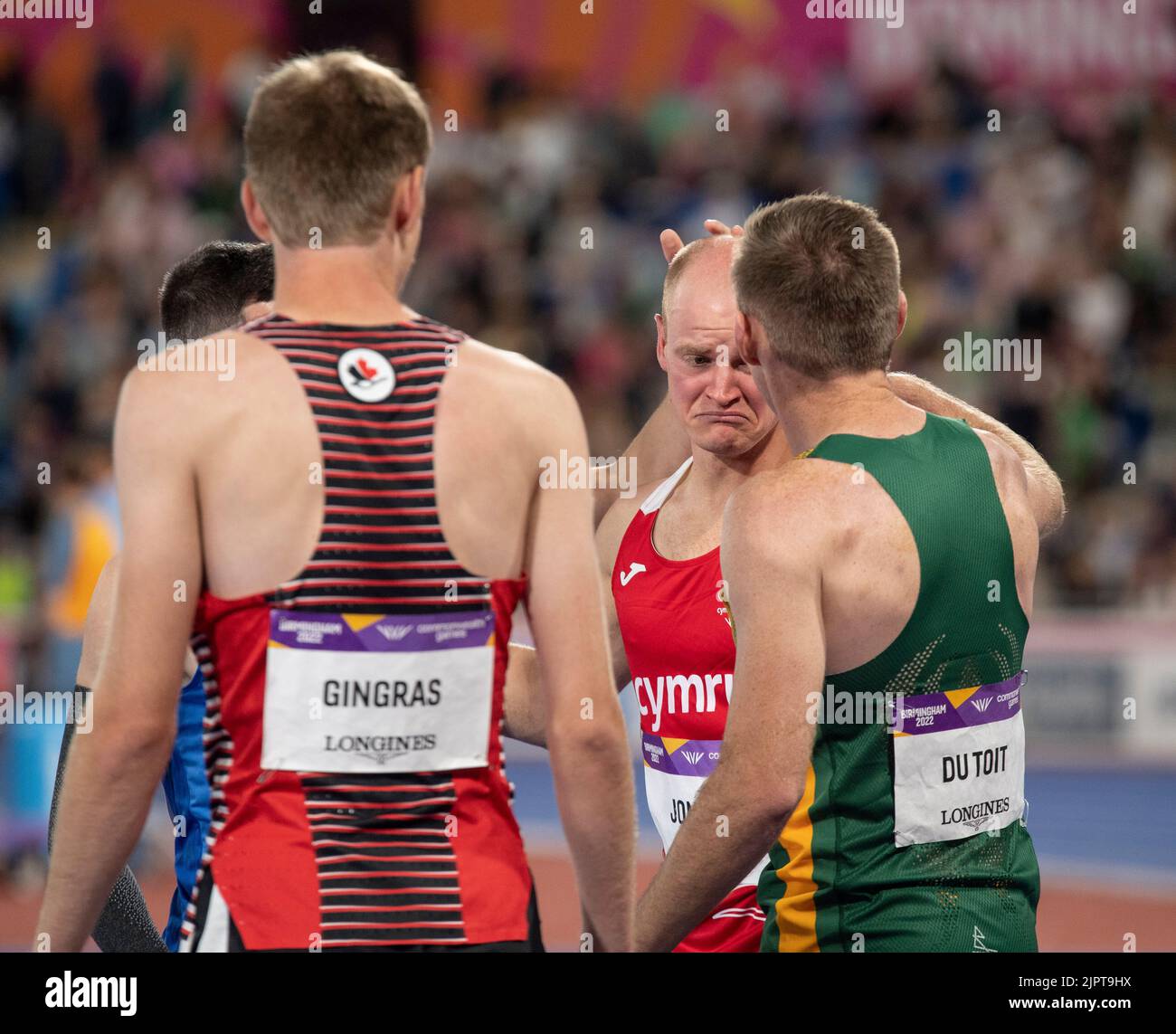 Rhys Jones of Wales competing in the men’s T37/38 100m final at the ...