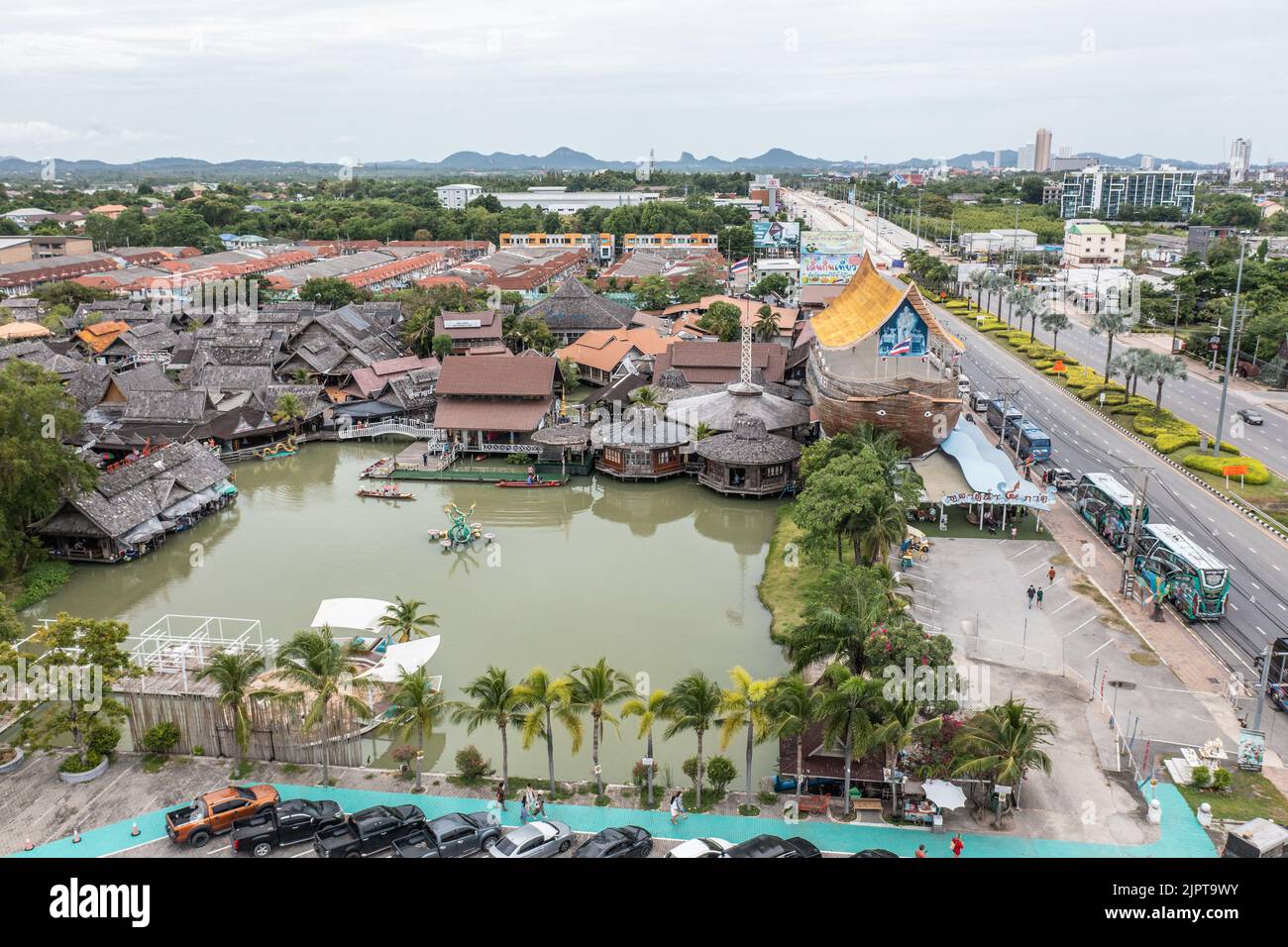 Floating Market 4 Pattaya Thailand Stock Photo - Alamy