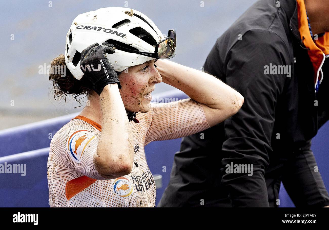 MUNCHEN - Anne Terpstra in action during the European Women's Mountain ...
